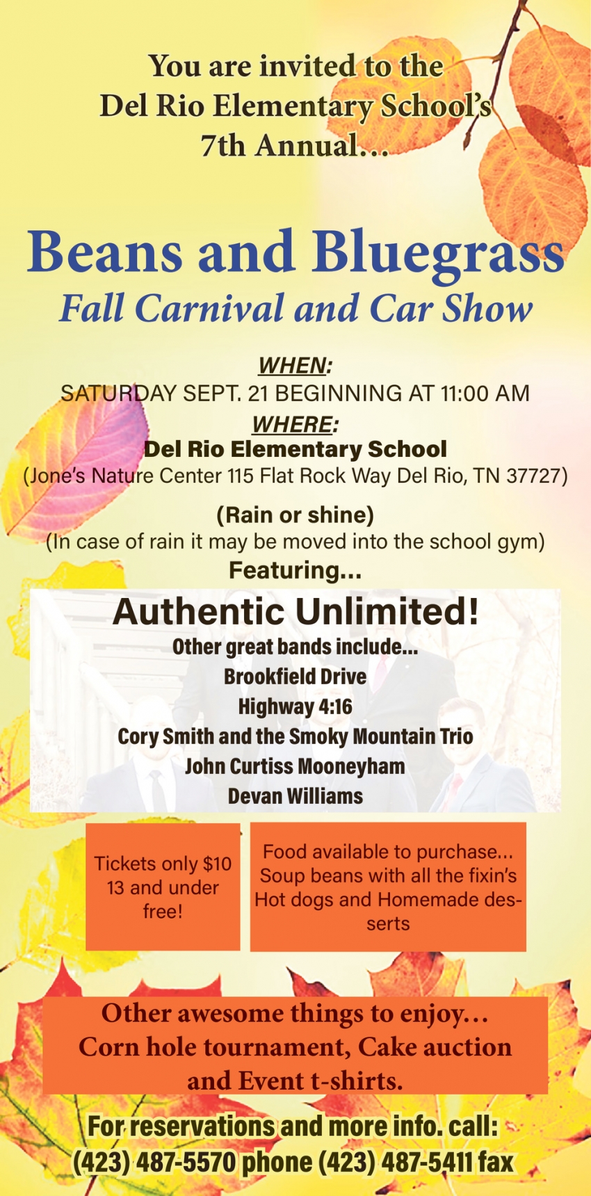 Fall Carnival and Car Show, Del Rio Elementary School's 7th Annual ...