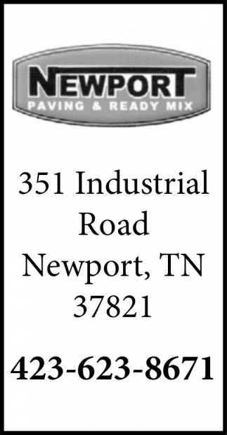 Paving Services, Newport Paving & Ready Mix, Newport, TN