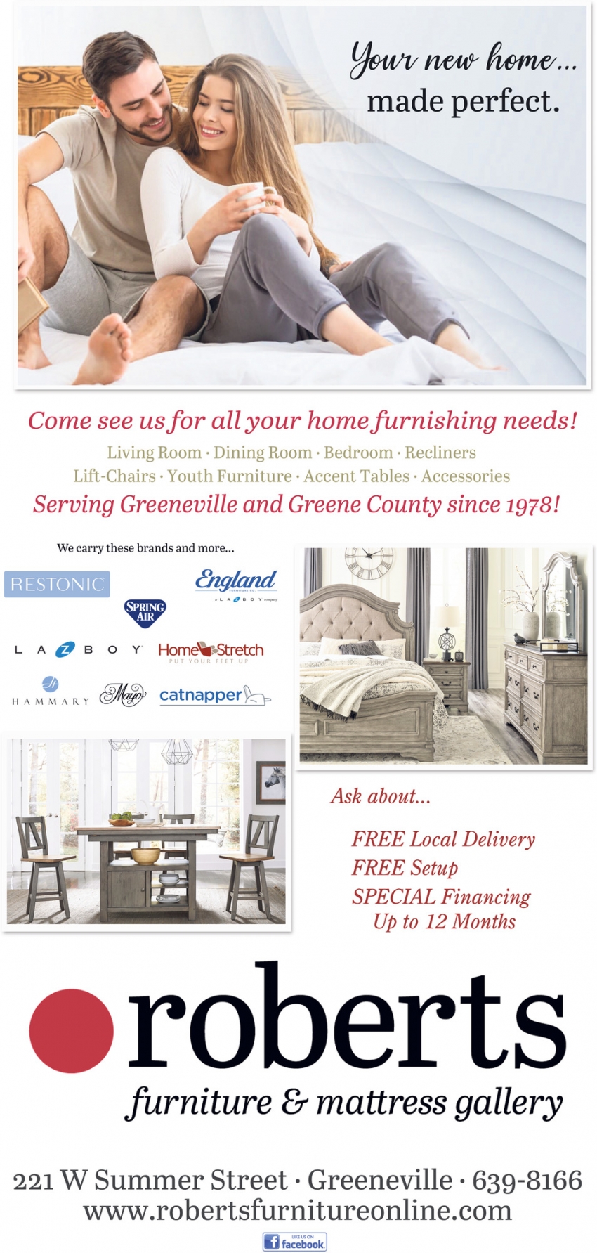 Roberts Furniture Greeneville Tn