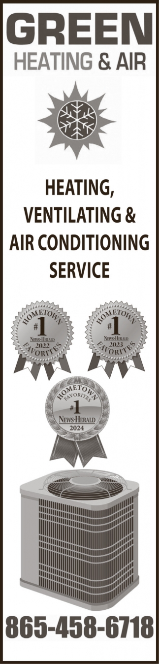 Heating, Ventilating & Air Conditioning, Green Heating & Air, Loudon, TN
