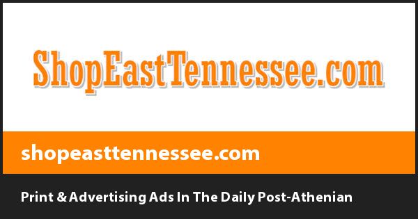 Print & Advertising Ads in The Daily Post-Athenian